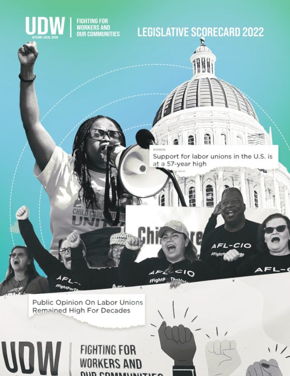 2022 UDW Legislative Scorecard - UDW – Fighting for Workers and Our ...