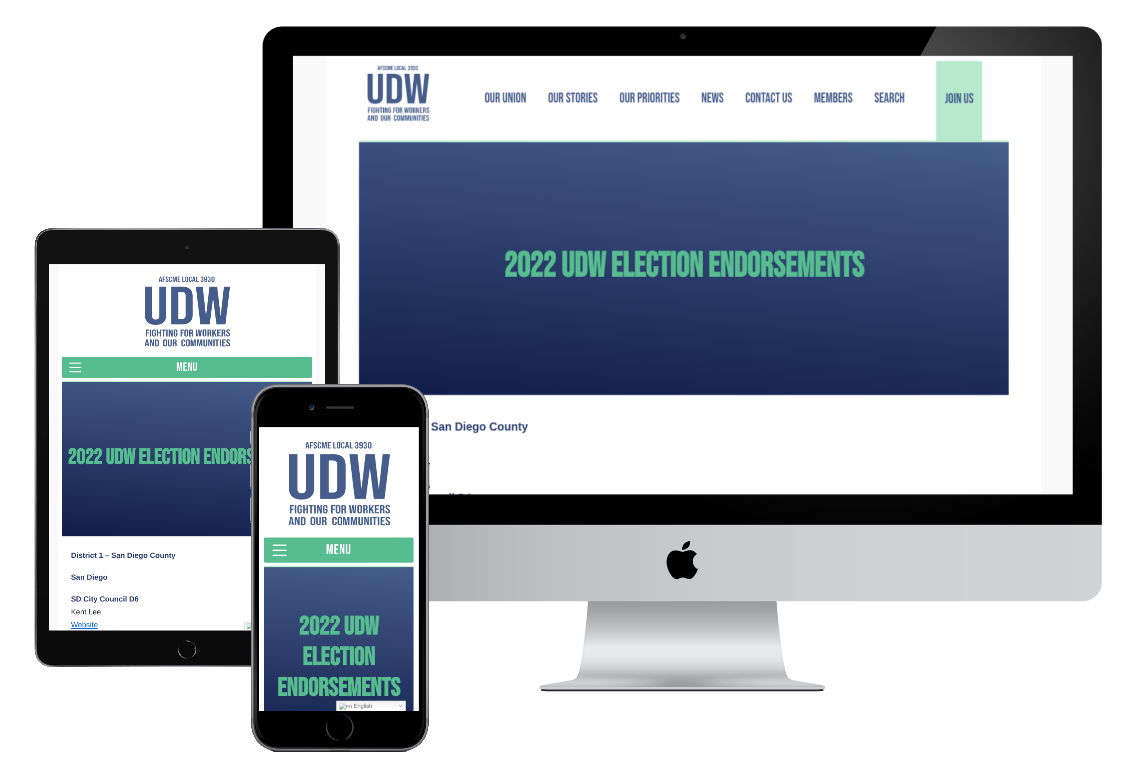 Get Out the Vote! - UDW – Fighting for Workers and Our Communities